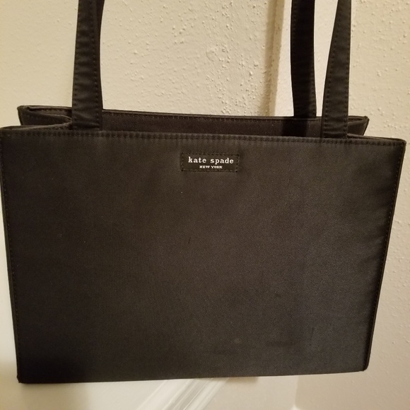 kate spade | Bags | Kate Spade Black Nylon Sam Bag Excellent Condition ...